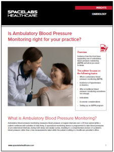 Is ABPM right for your practice? - Spacelabs Healthcare