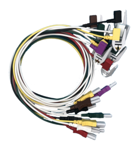 ECG leadwires, 10-lead set, pinch, reusable, 24", IEC - Spacelabs ...