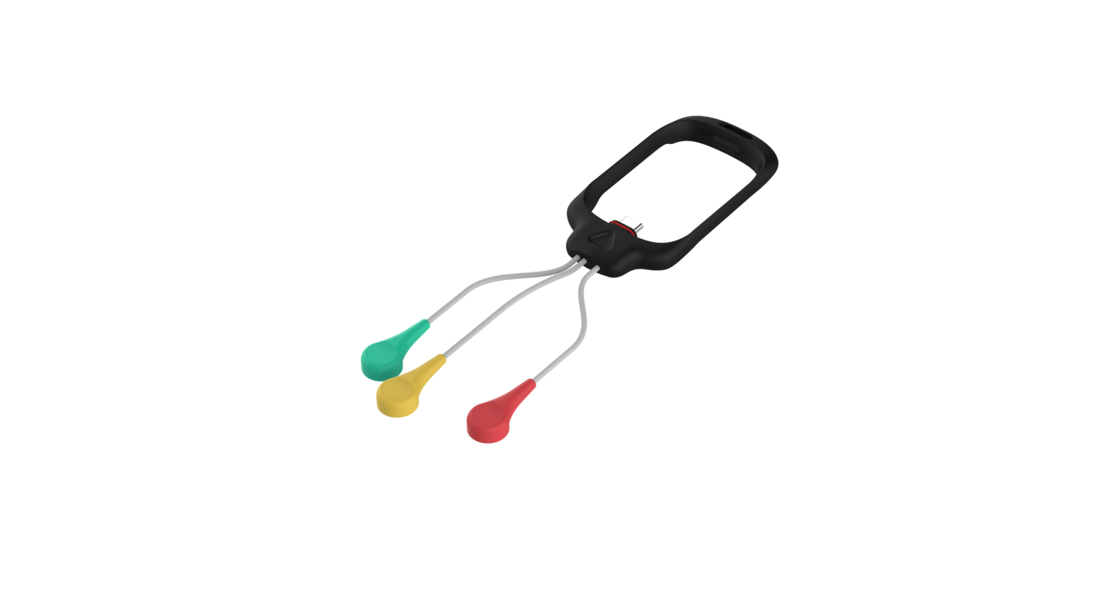 Eclipse Pro 3-lead snap on with yoke, long, 1 each - Spacelabs Healthcare