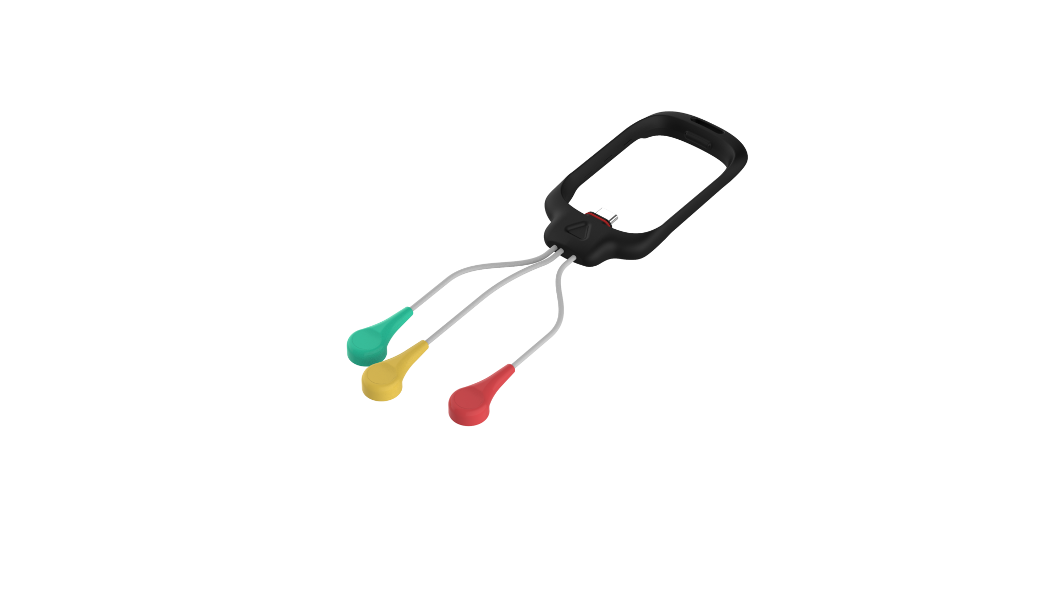 Eclipse Pro 3-lead snap on with yoke, long, 1 each - Spacelabs Healthcare