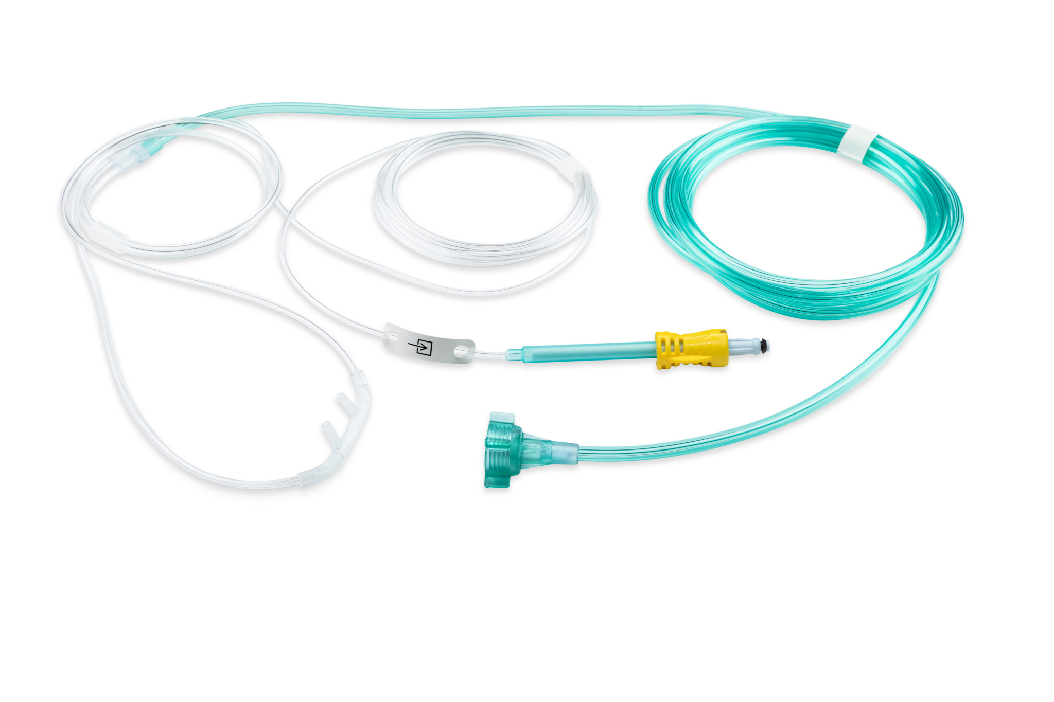 NomoLine HH nasal cannula, CO2 and O2, pediatric, 2 m, box of 25 ...