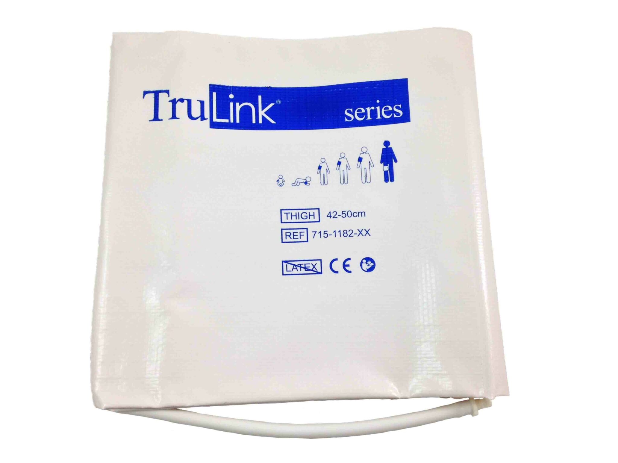 NIBP cuff, TruLink, thigh, disposable vinyl, bag of 5 - Spacelabs ...