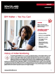 DIY Holter - Spacelabs Healthcare